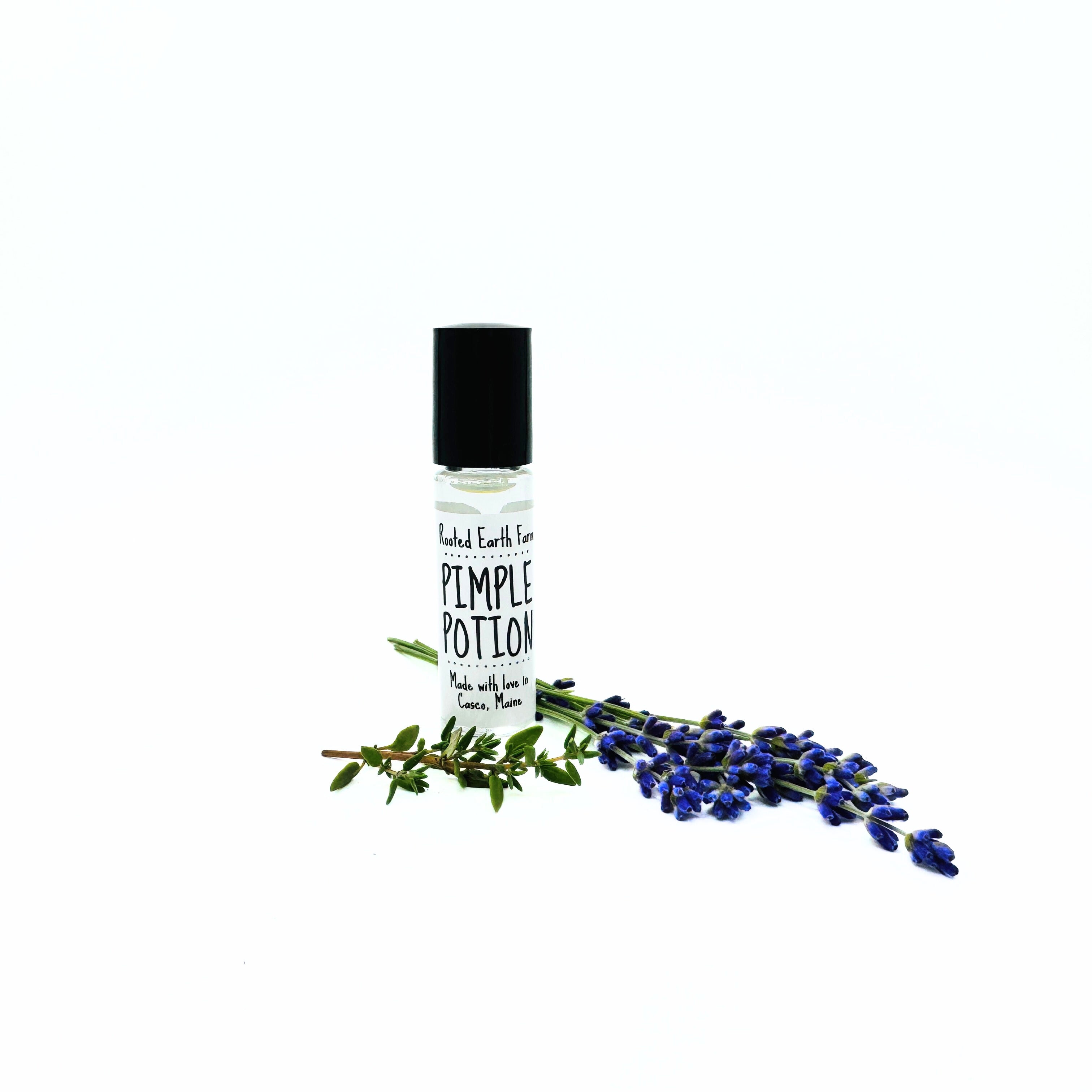 Pimple Potion - Natural Spot Treatment – Rooted Earth Farm + Apothecary