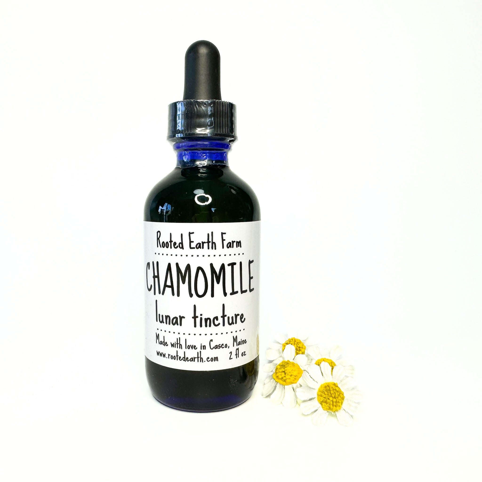 Chamomile Tincture - Gluten-Free Chamomile Extract – Rooted Earth Farm ...