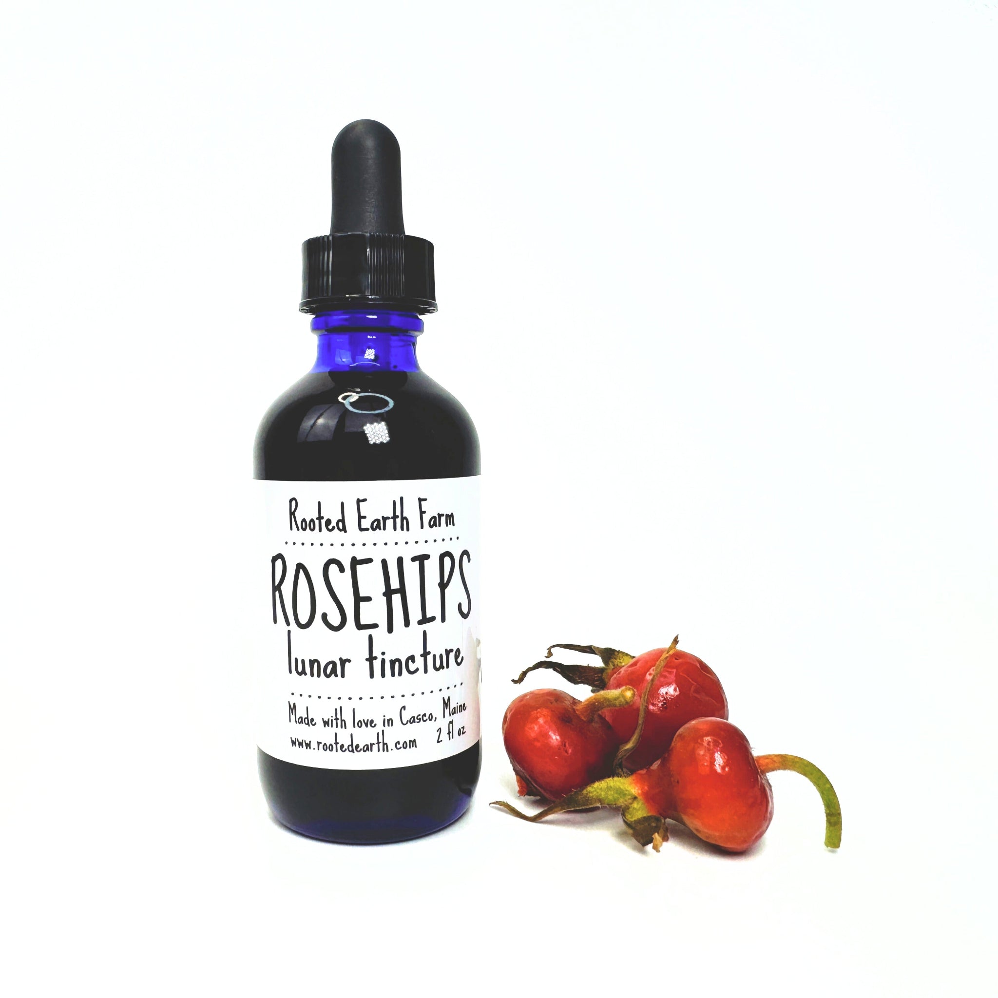 Rose Hip Tincture - Gluten-Free Extract – Rooted Earth Farm + Apothecary