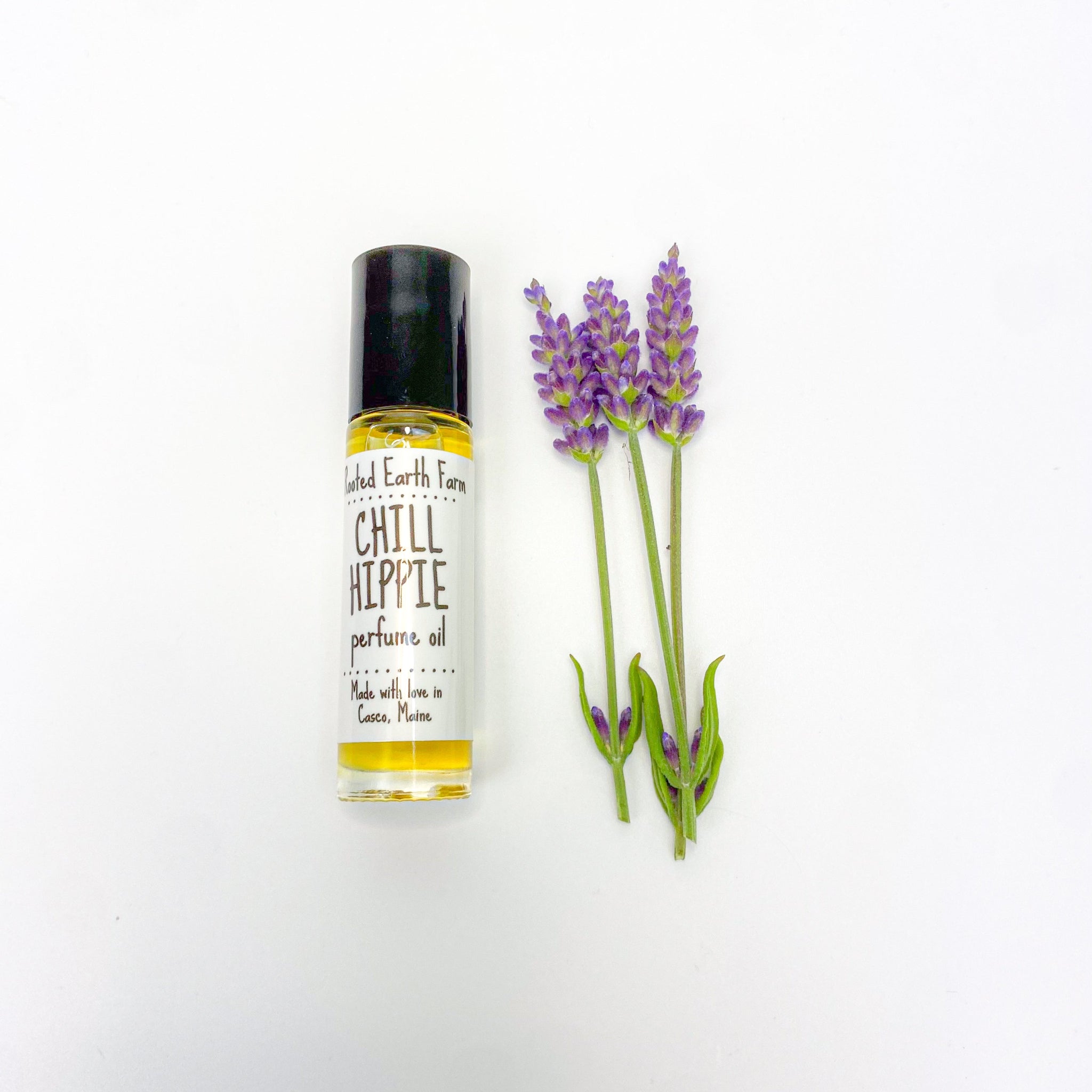 Chill Hippie Perfume Oil - Patchouli and Lavender Aromatherapy – Rooted ...