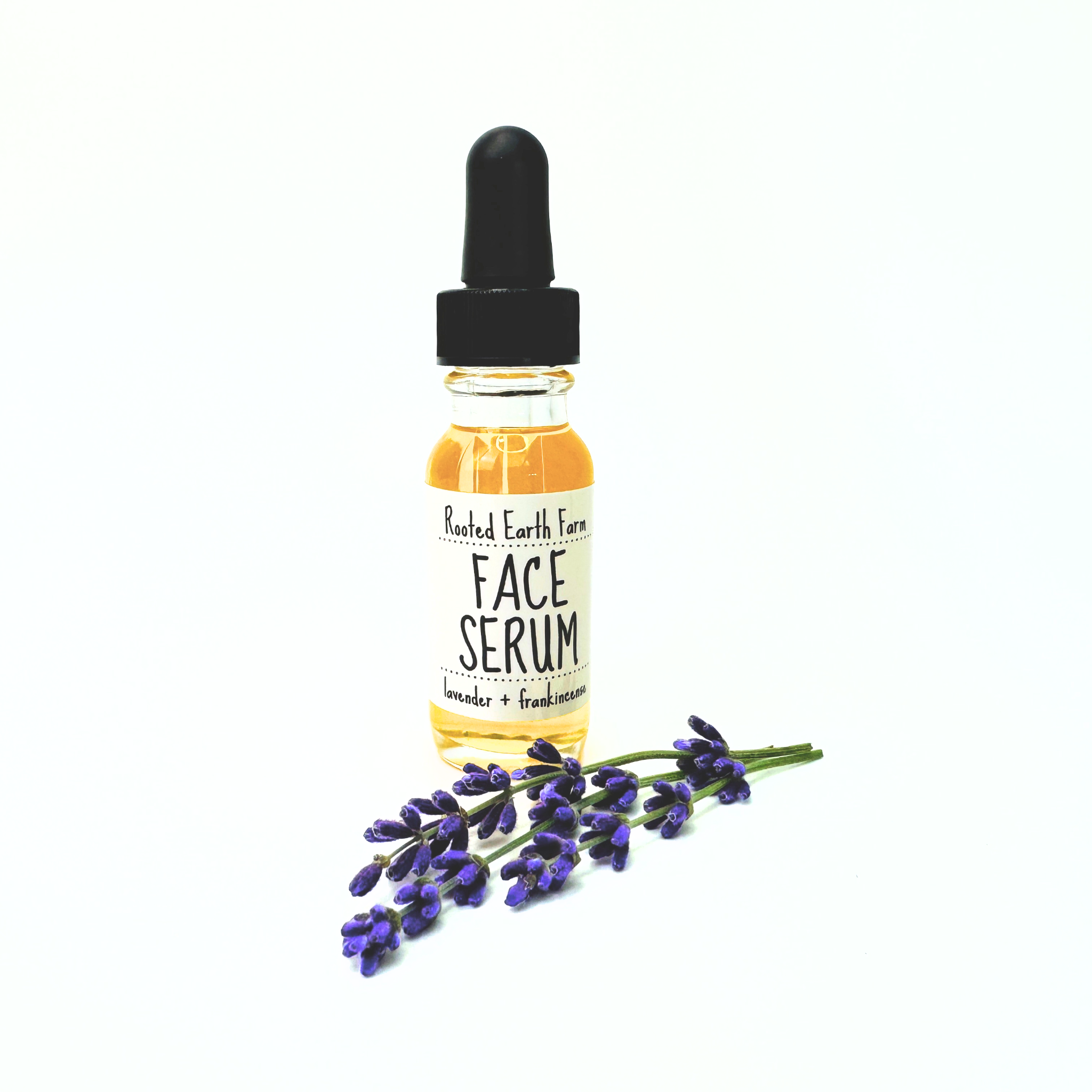 Herbal Face Serum - 1/2 oz - Rosehip Seed Oil Serum – Rooted Earth Farm ...