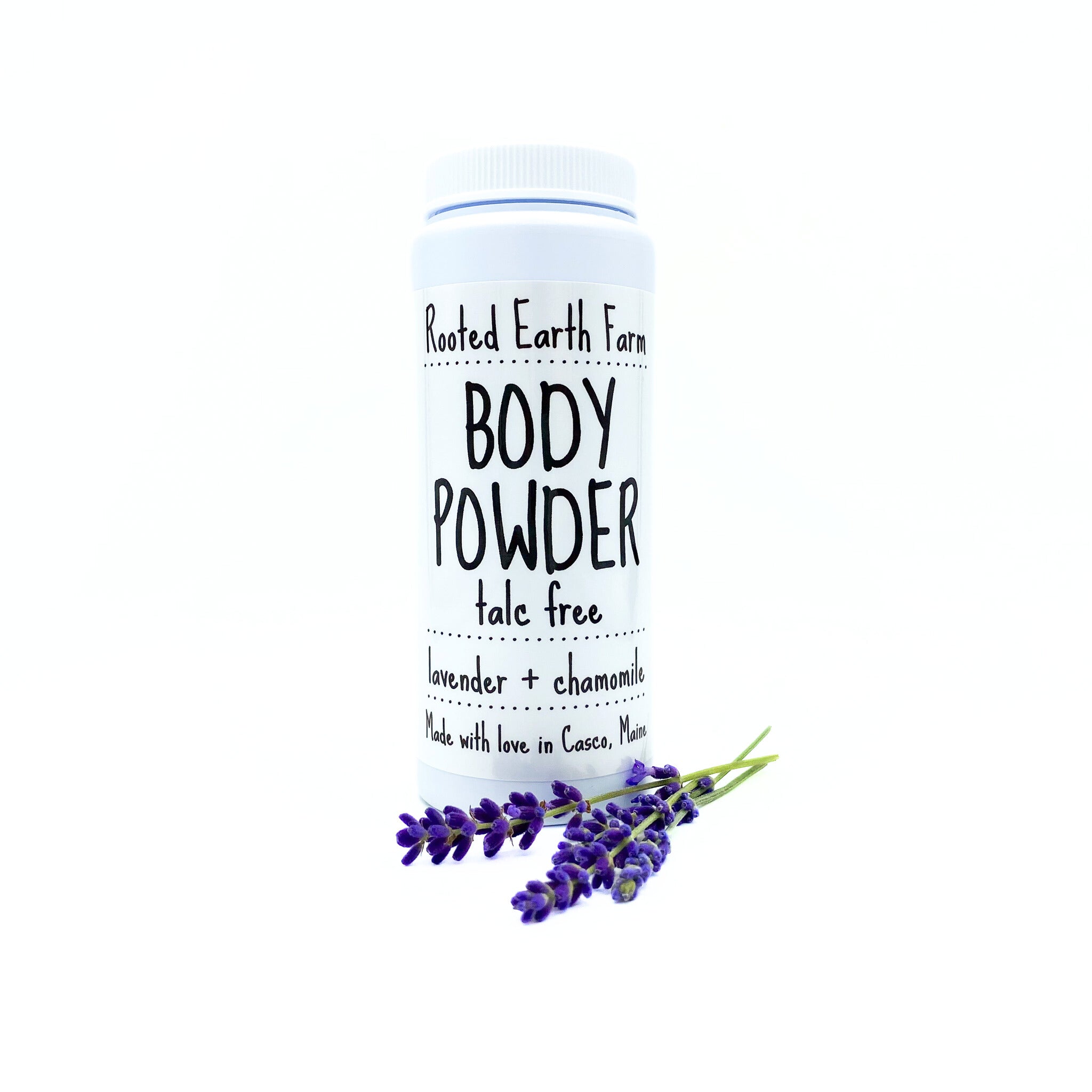 Herbal Body Powder - Natural, Talc-Free Body Powder – Rooted Earth Farm ...