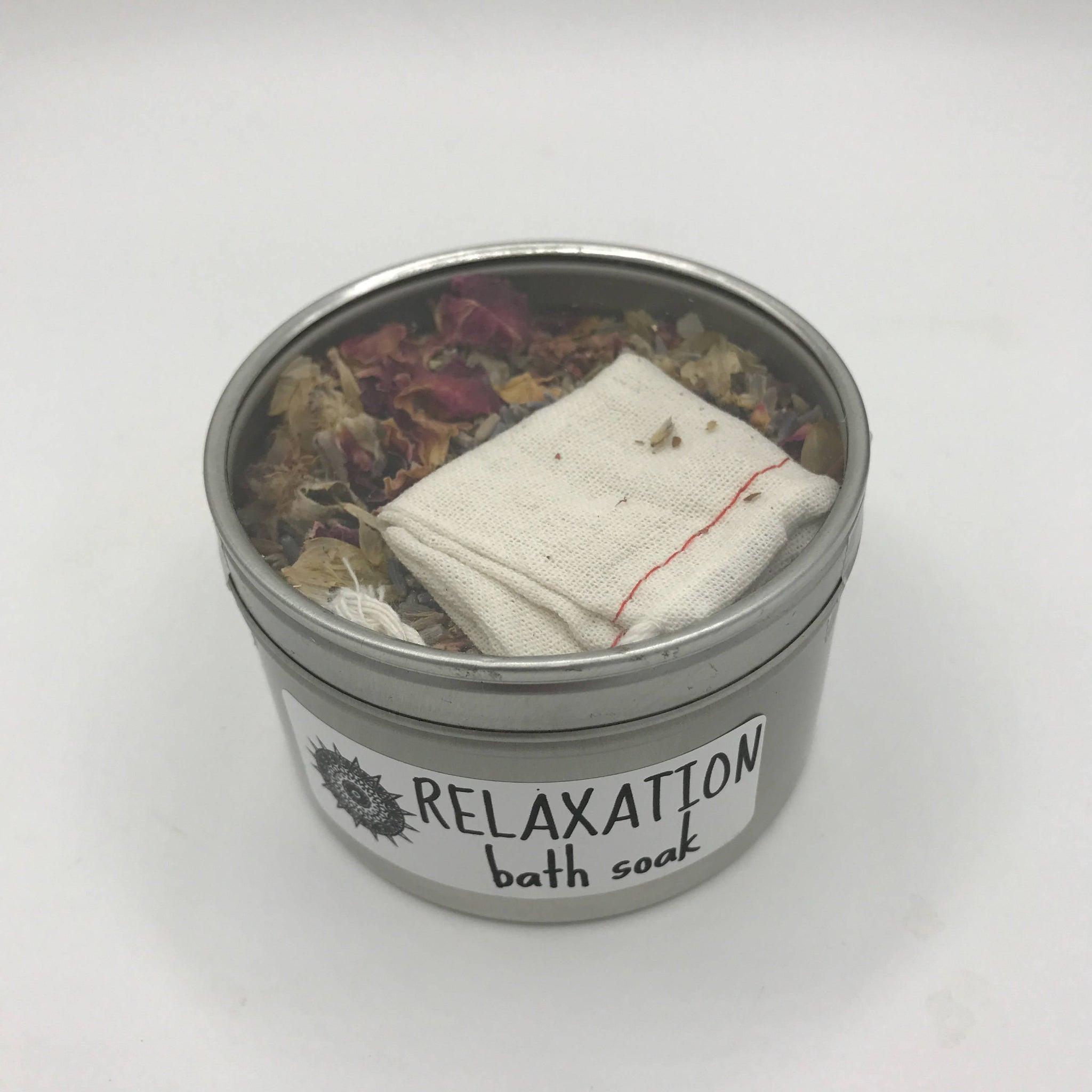 Relaxation Bath Soak - Herbal Bath Tea – Rooted Earth Farm + Apothecary